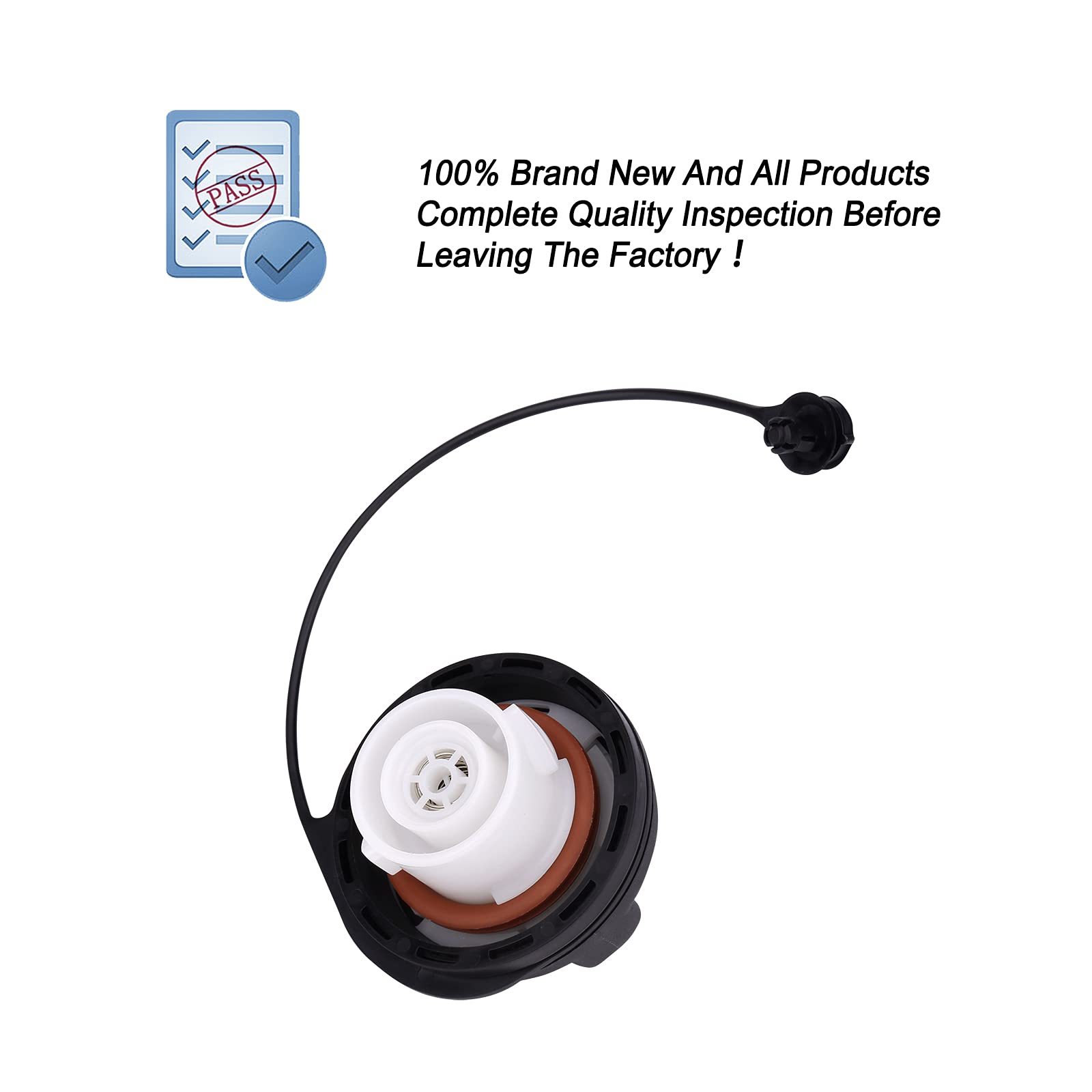 Fuel Tank Filler Cap,Gas Cap Compatible with Buick Cadillac Chevy GMC - 2007-2011 Lucerne, 2007-2011 DTS, 2004-2005 Escalade, 2005-2007 Cobalt, 2004-2008 Express And More,Replace # GT335, 20914961