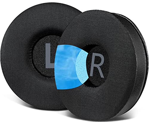 SOULWIT 70mm Cooling Gel Earpads Replacement for Sony WH-CH500/CH510/CH520,MDR-ZX100/ZX110/ZX110NC/ZX220/XB200/ZX300/ZX330BT,MDR-V100/V150/V200/V250/V300/V400, Ear Pads Cushions for DR-BT101/BTN200