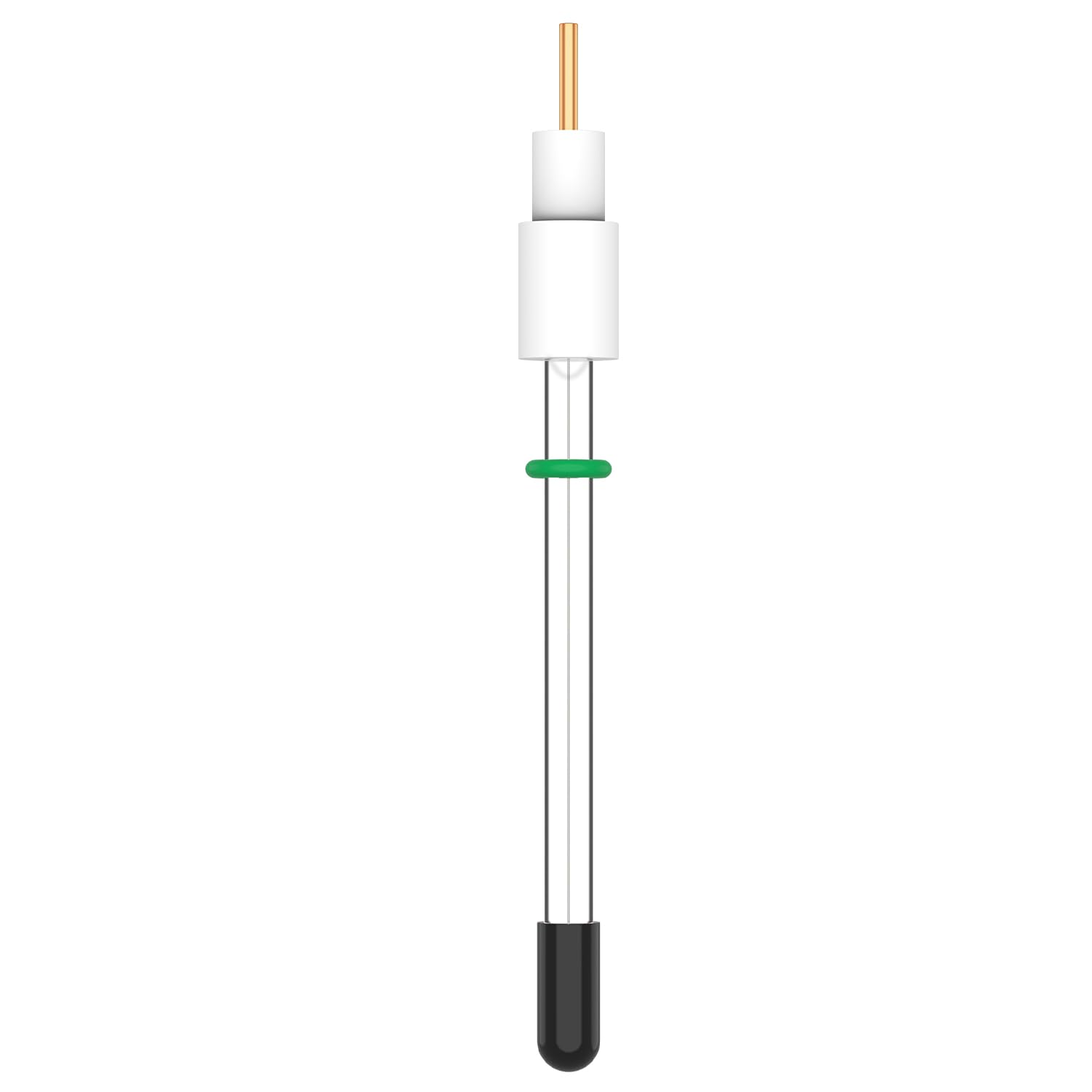 stonylab Chloride Silver Reference Electrode, Ag/Agcl Reference Electrode 6 x 65 mm Length Neutral Electrode for Most Electrolytic Cells