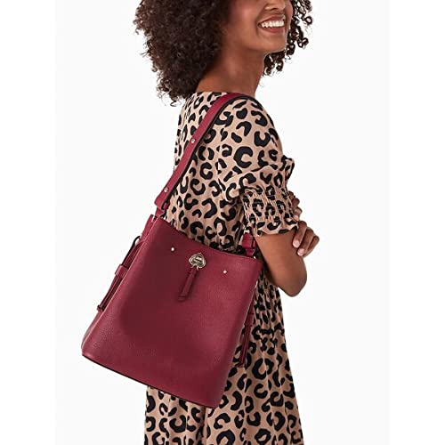 Kate Spade New York Marti Large Bucket Shoulder bag Blackberry