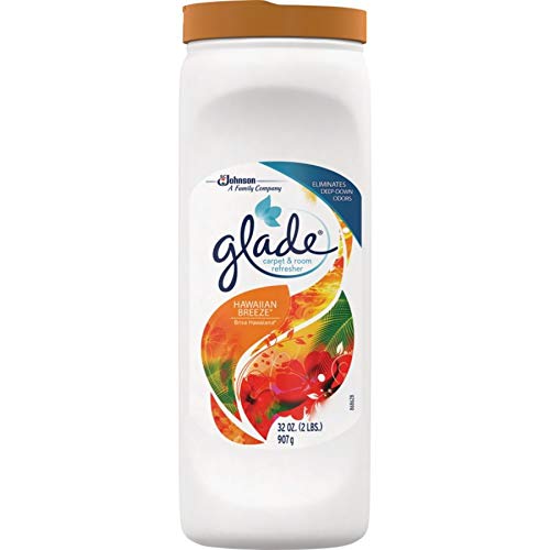Glade Carpet and Room Refresher, Deodorizer for Home, Pets, and Smoke, Hawaiian Breeze, 32 Oz.