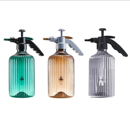 QinPai 2L Roman Column Watering can Succulent Manual Plastic Alcohol Spray Gardening Sprinkling can Watering Pneumatic Sprinkling can