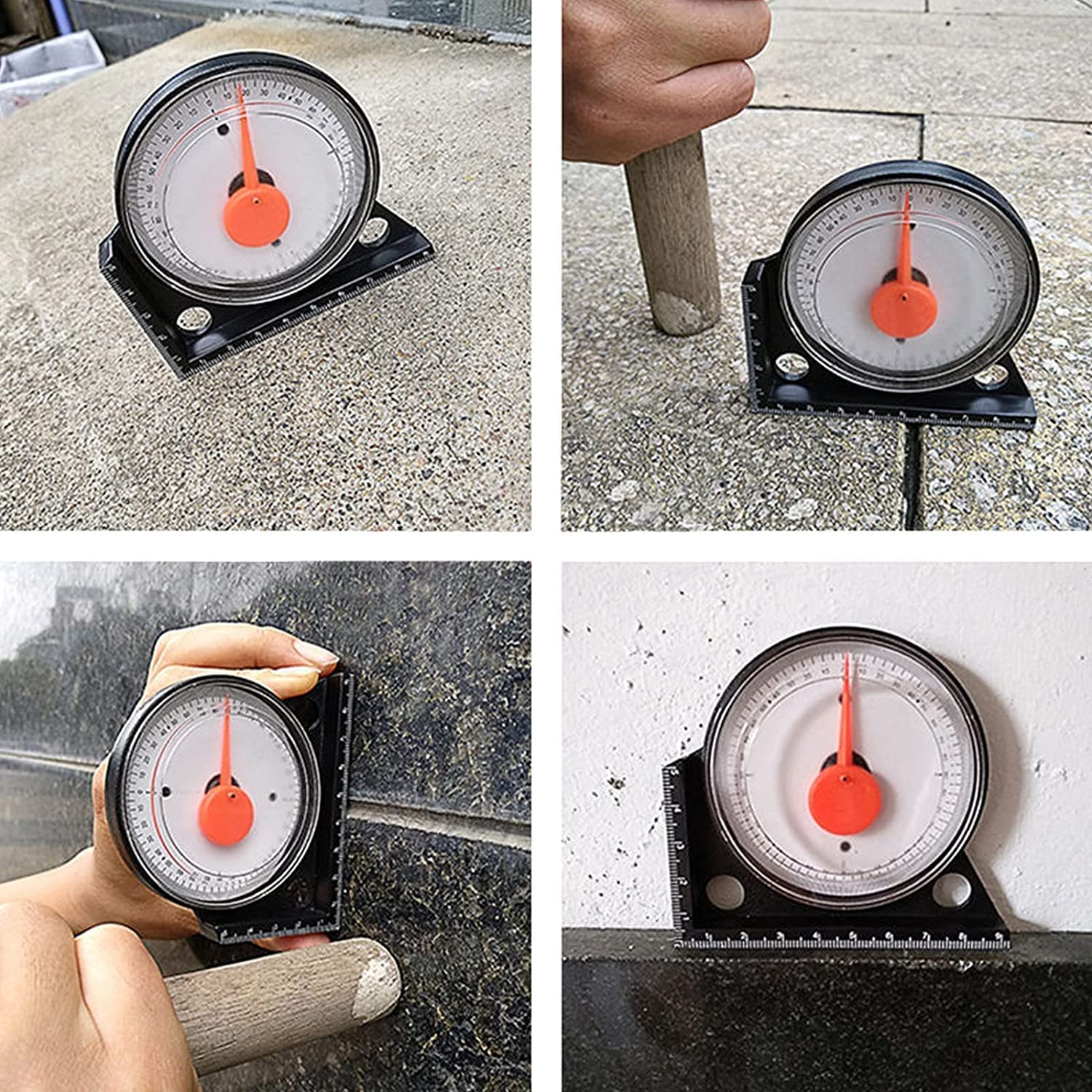 Magnetic Base Angle Finder Measure Spirit Level Gauge Roofer Builders Plumbers Magnetic Angle Level Finder Magnetic Angle Level Finder Level Angle Meter