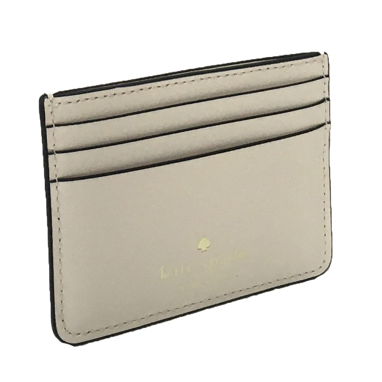 Kate Spade Women's Honey Bee Leather Slim Card Case Cardholder, Parchment Multi