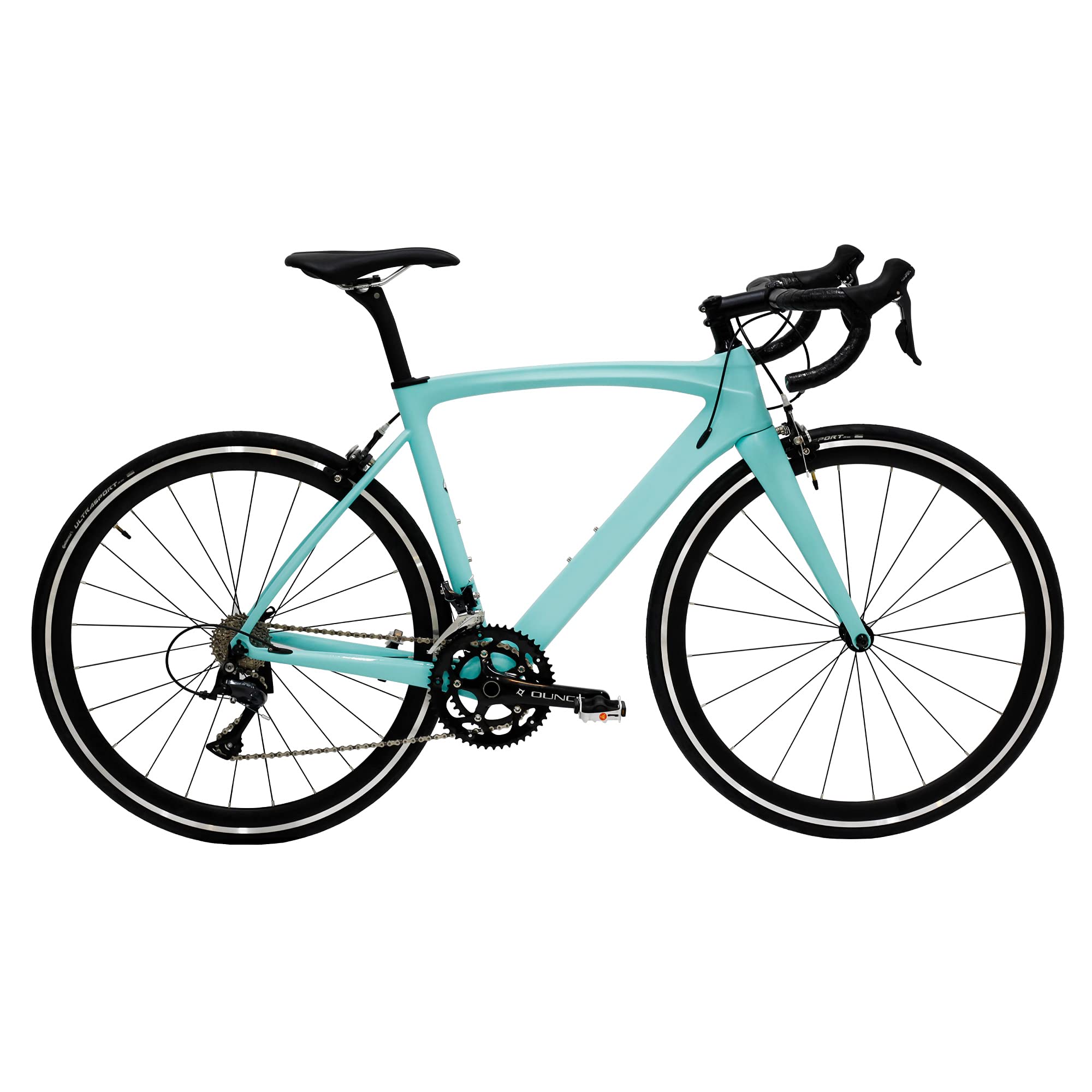 Hearts Bio Carbon Frame Road Bike Model H β Carbon Fiber Racing Bicycle with SORA 18 Speed Derailleur System (44 : Rider Height 4'11"~5'1'')