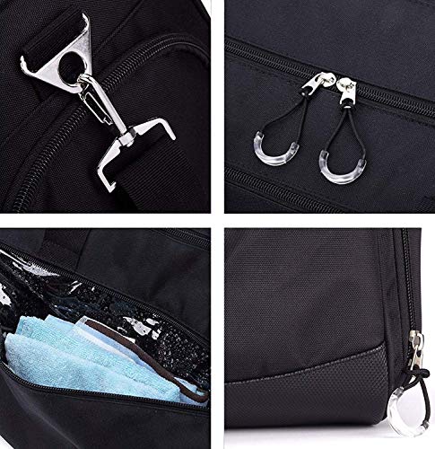 Sports Gym Bag with Wet Pocket & Shoes Compartment for Women & Men