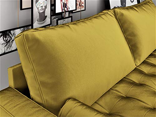 US Pride Furniture S5452(N-S5459(N) Sofas, Yellow