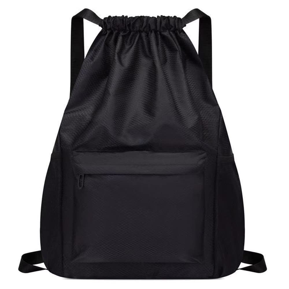 Geboldil Embroidered drawstring pocket Sports fitness bag Personalized waterproof shopping leisure backpack