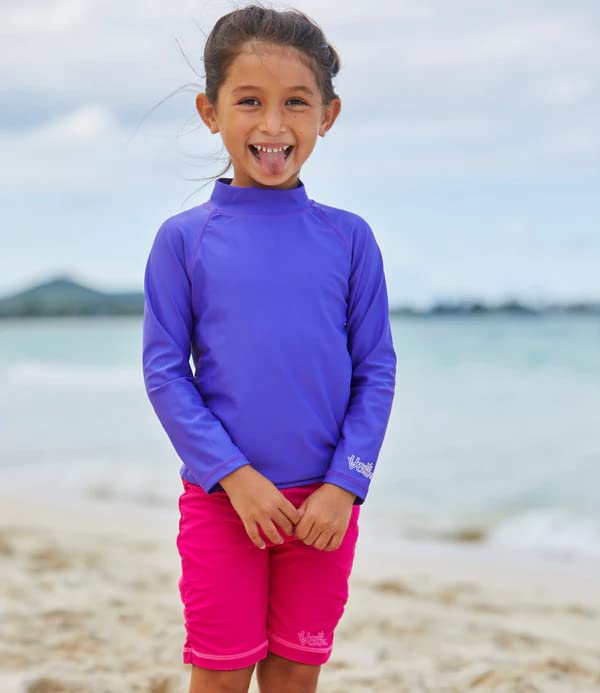 UV SKINZ UPF50+ Girls Swim & Play Jammerz-Hot Pink-8