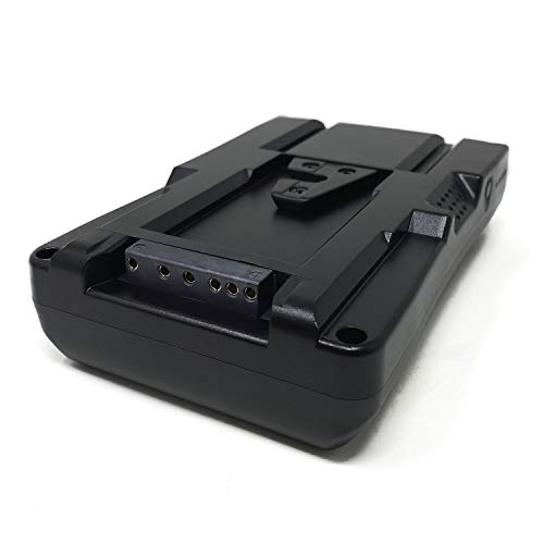 Wasabi Power V Mount/V Lock Battery (95Wh, 14.4V, 6600mAh) Rechargeable Li-ion Battery for Broadcast Video Camcorder, Compatible with Sony HDCAM, XDCAM, Digital Cinema Cameras and Other Camcorders
