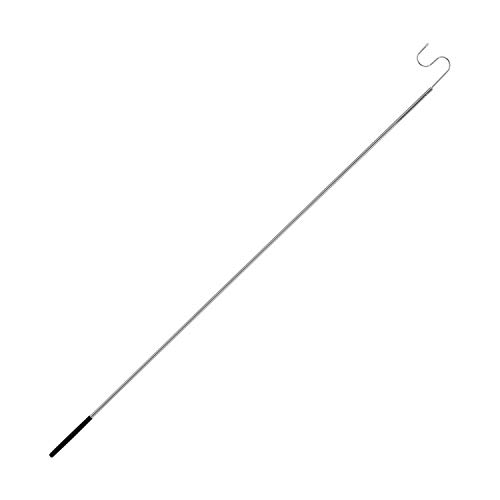 Organize It All 2 Pack Easy Reach Hook | Dimensions: 3.25 x 0.50 x 52.00 | Light Weight | Perfect for Reaching high Items | Closet Accessories | Sliver