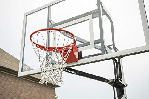 Goalsetter All-American In Ground Adjustable Basketball System with 60-Inch Acrylic Backboard and Single Static Rim, Black (SS45560A1)