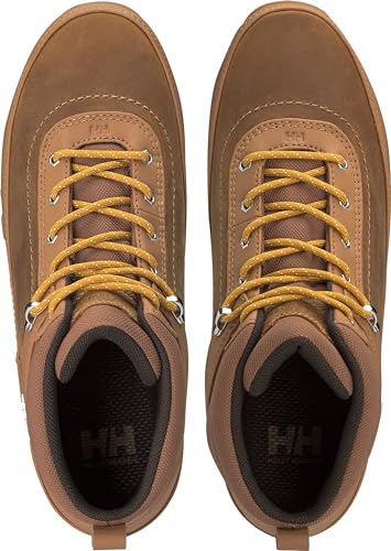 Helly Hansen Men's Hiking Boot, Brown Honey Wheat Angora Soc 728, 13.5
