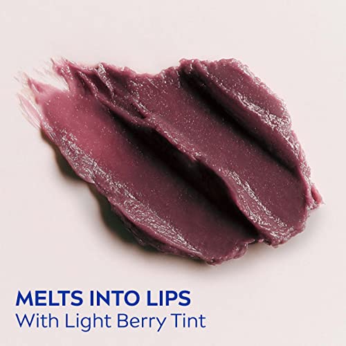 NIVEA Vegan Lip Care Acai Seed Oil and Shea Butter Lip Balm Stick, 0.17 Oz, Pack of 4