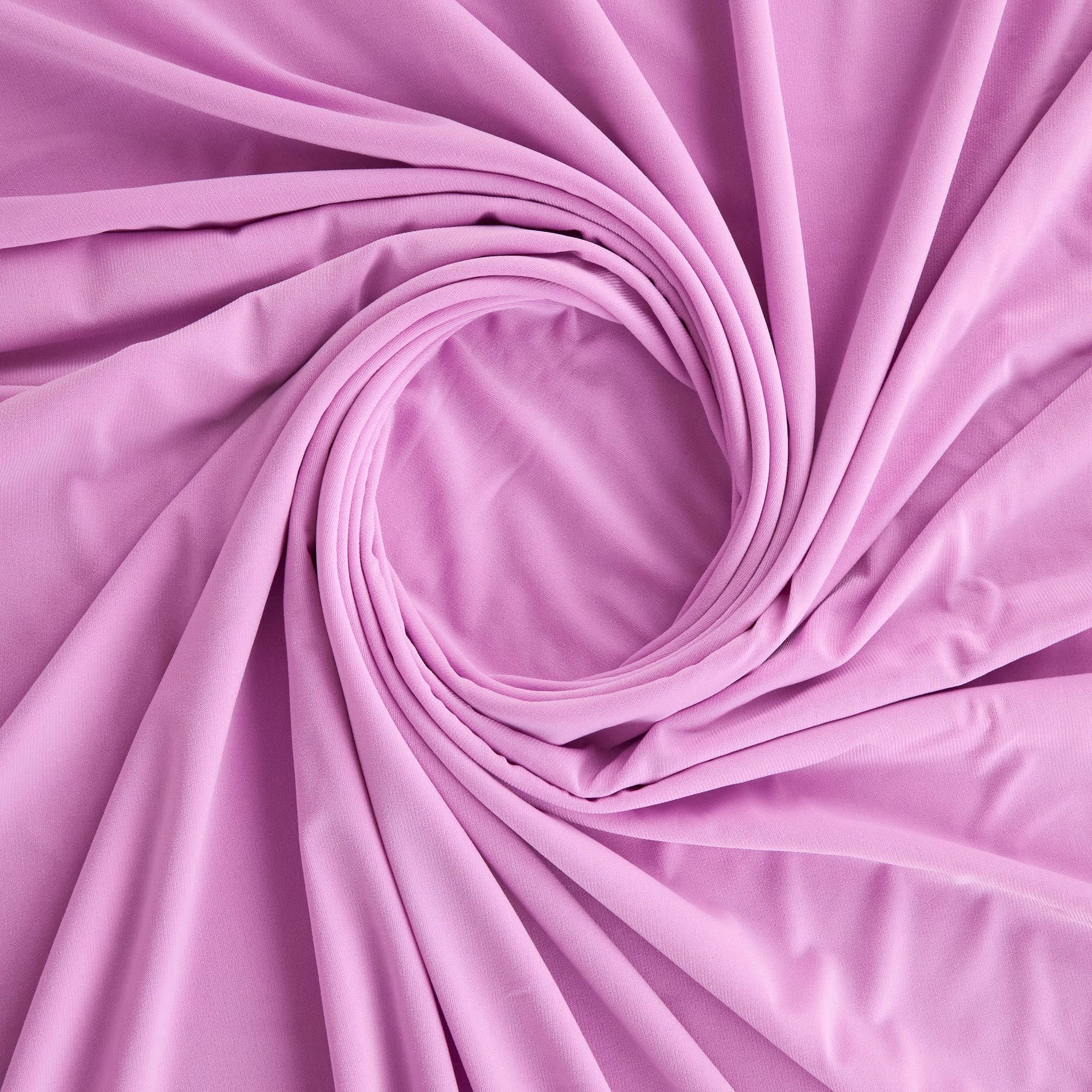 ZELOUF FABRICS Ity Jersey Knit | Fabric by The Yard | DIY, Sewing, Wedding, Bridal, Dress, Dance, Costume, Crafts | 1 Yard