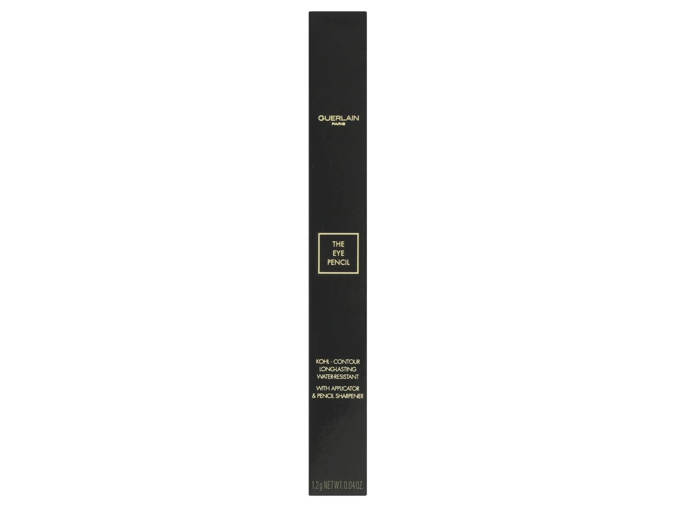 Guerlain The Kohl Contour Water Resistant Eye Pencil # 01 Black Jack Eyeliner for Women, 0.04 Ounce
