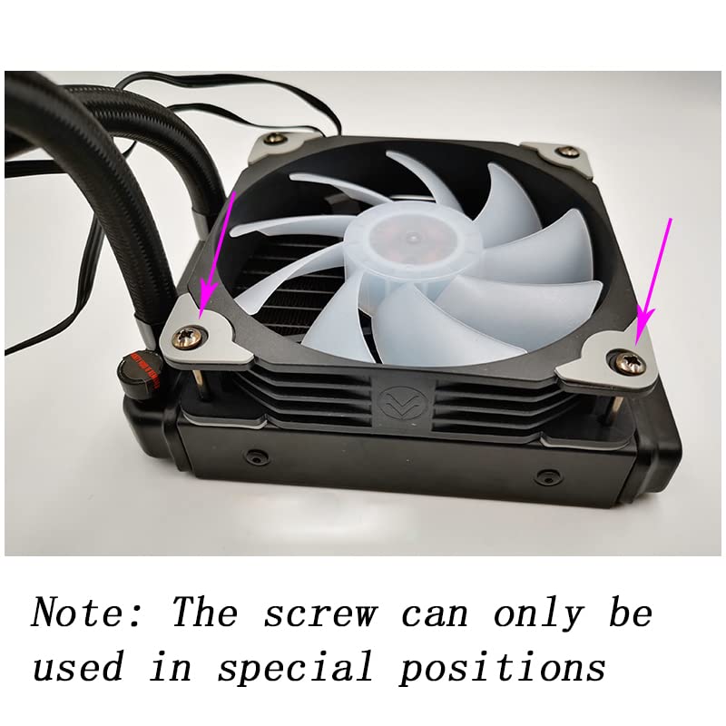 Reducing Vibration Screws fit for Internal Fans & Cooling Components 1.18in PC Fan Screws PC Case Screws 30pcs