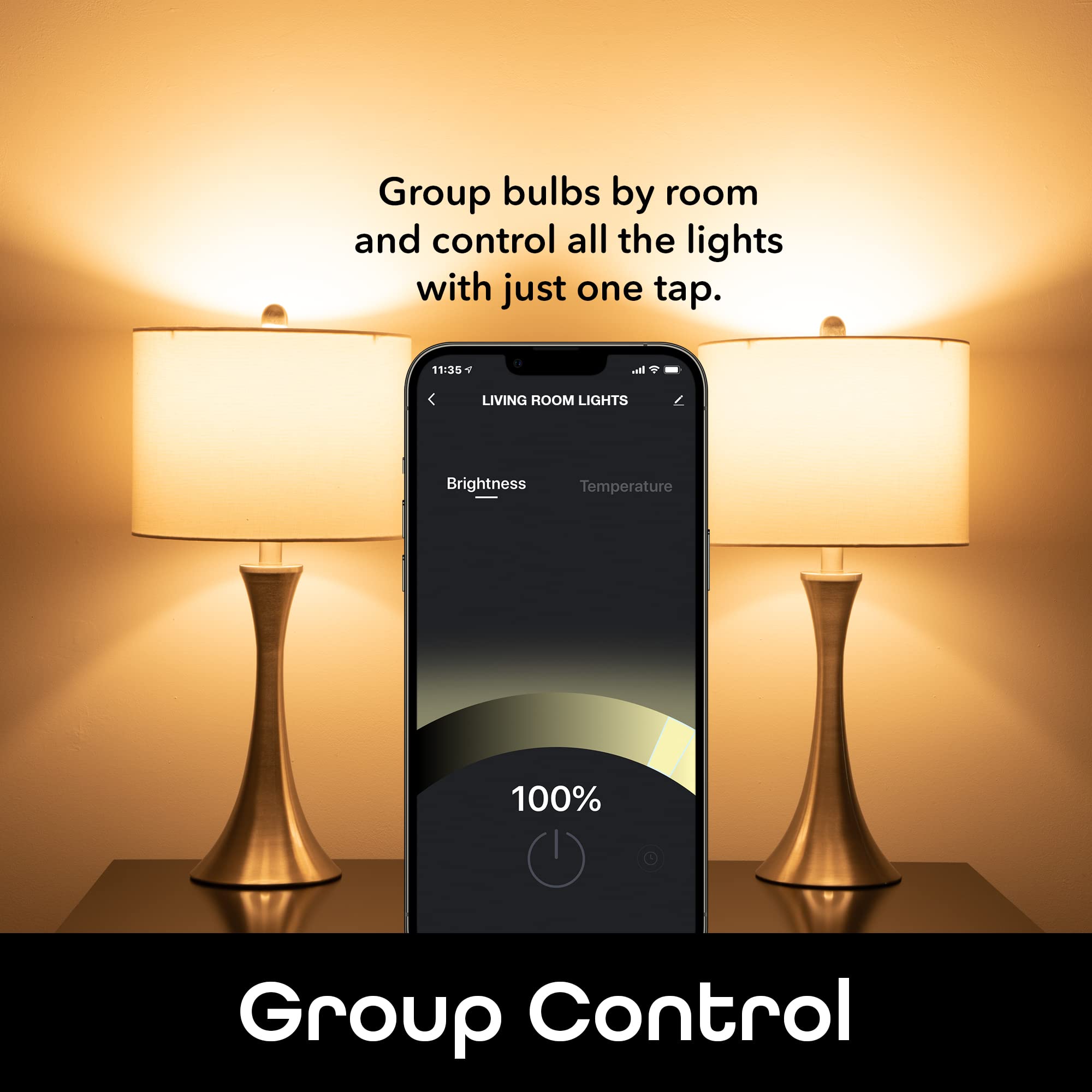 Geeni A19 (3 Pack) White LED Smart Light Bulbs, Dimmable, Works with Alexa and Google Home, Requires 2.4GHz Wifi