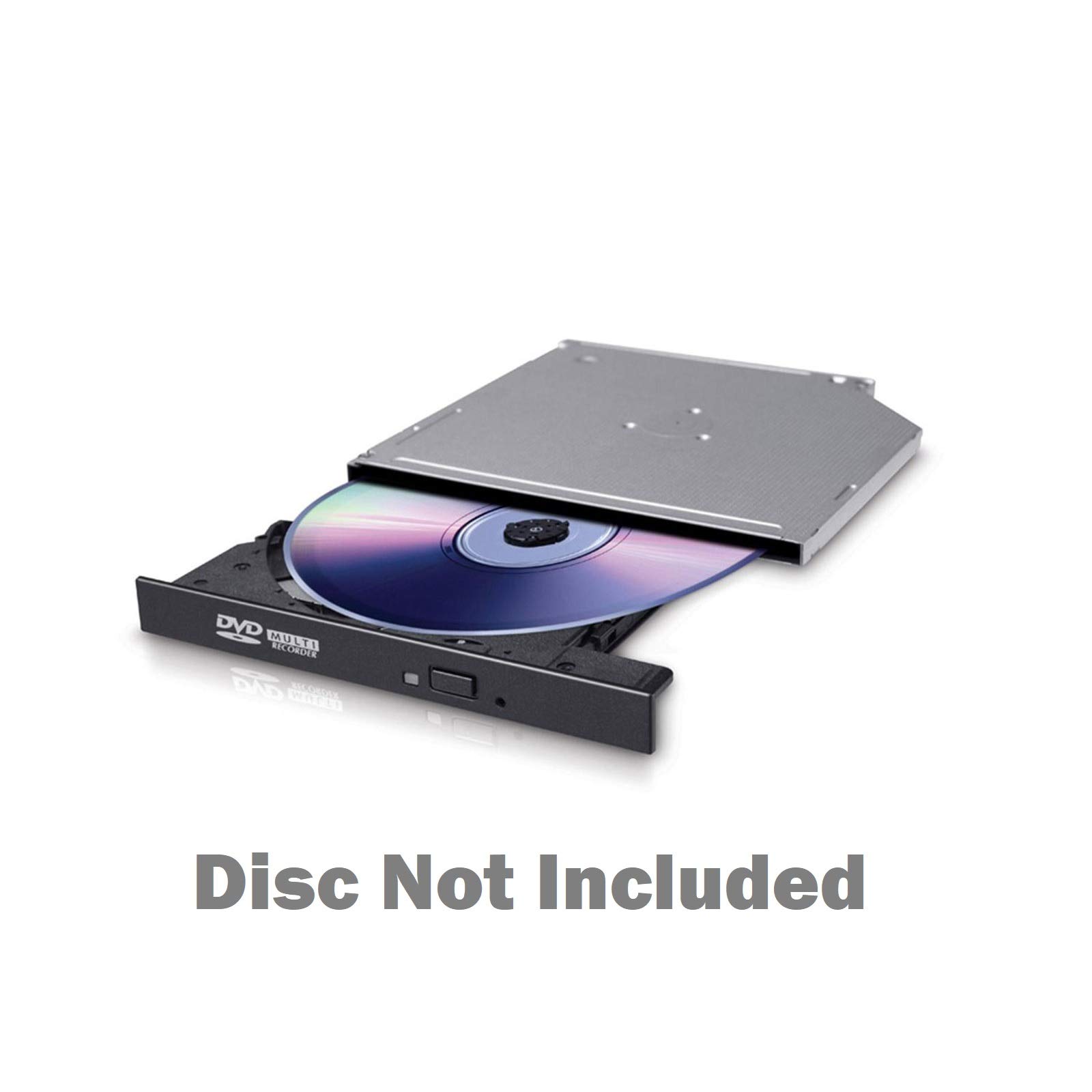 HLDS 12.7mm Height Slim Internal SATA Tray-Loading CD DVD RW Super-Multi Optical Drive Burner Writer for Business Desktop Laptop PC