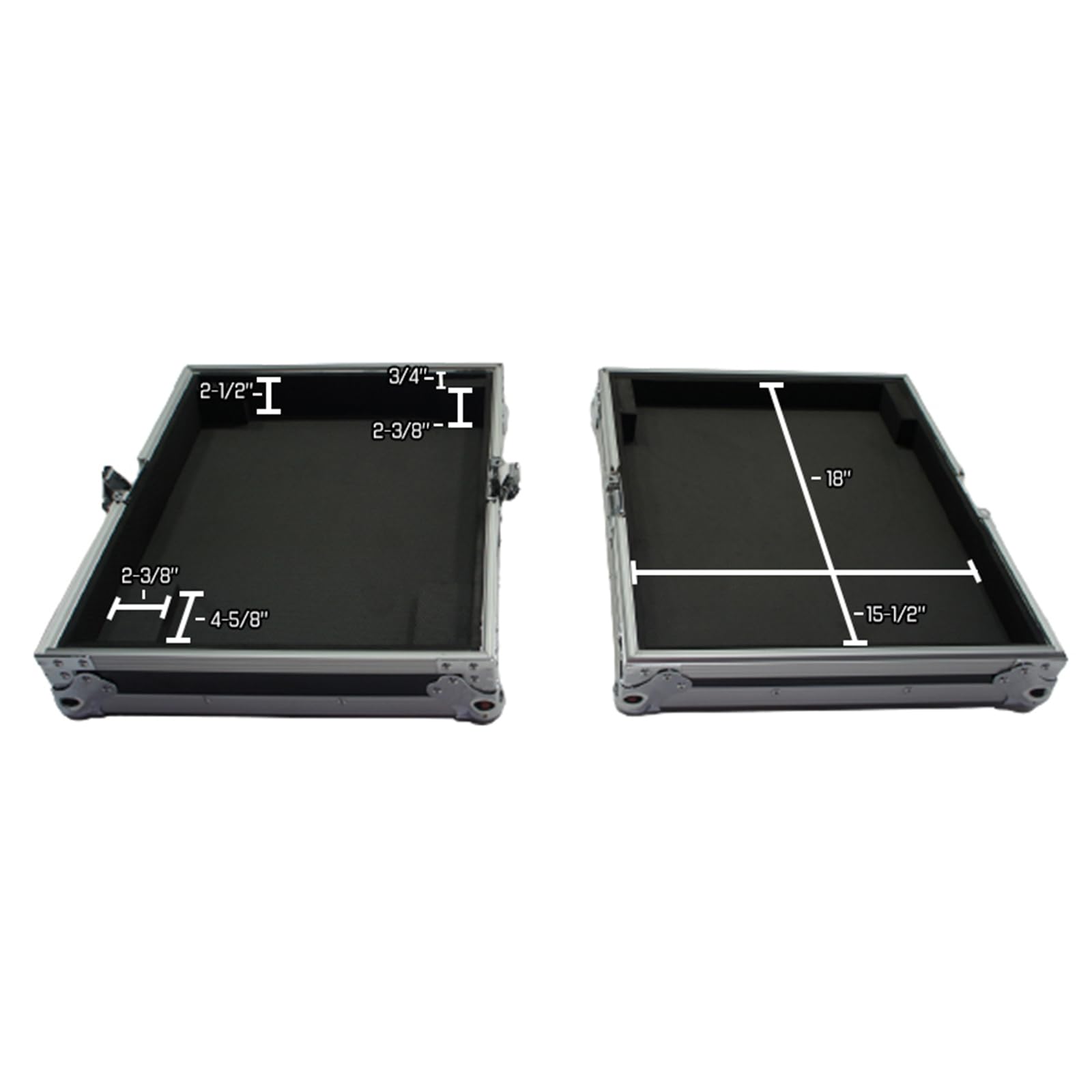 Harmony Audio HCPROFX12V2 Flight Transport Road Custom Case Compatible with Mackie PROFX12 Mixer