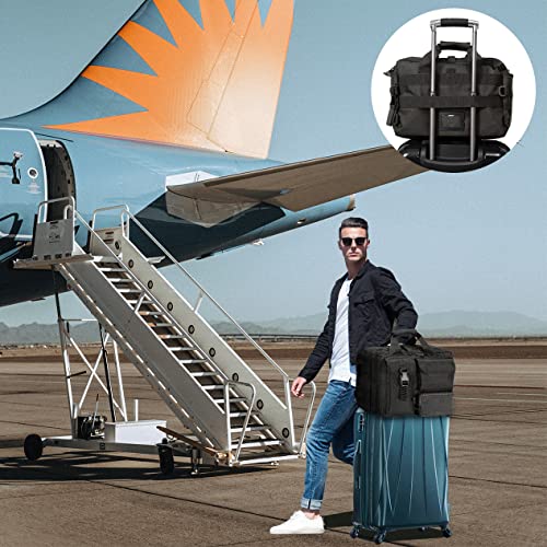 Stypos Tactical Messenger Bag, 15.6 Inch Tactical Briefcase for Man Military Laptop Bag Messenger Shoulder Bag, Includes a Flag