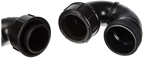 Geberit - Odour trap made of PE, dn 50/50 input from above, horizontal output, 152 039 161