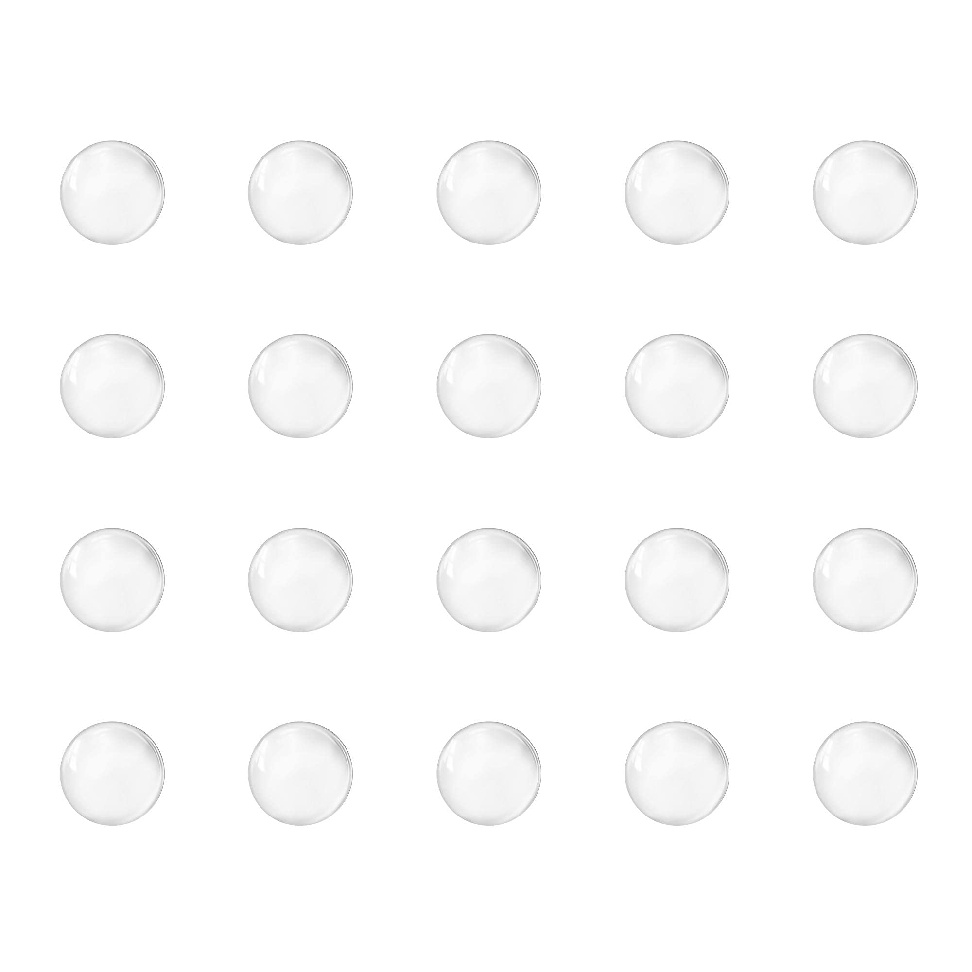 uxcell 4.5mm Solid Round Clear Glass Ball Boiling Stones Soda Lime Glass Beads 200pcs