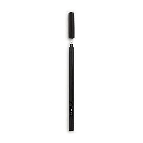 STAPLES Tru Red Ballpoint Pen Fine Point 0.7Mm Black Dozen