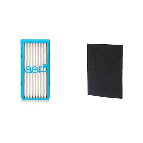Holmes HAPF30AT Air Filter, Pack of 1, White and Holmes Carbon HAPF60, Filter C, Black, 4 Pack