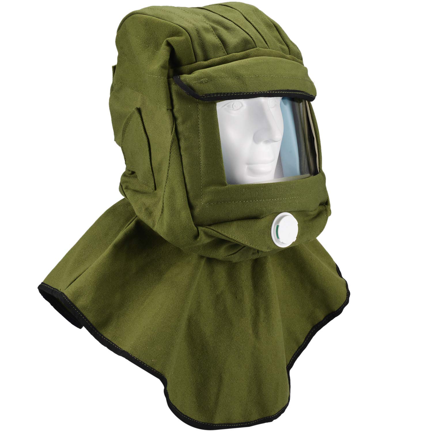 Holulo Sand Blasting Cap Shawl Cap Sandblaster Mask Anti-dust Hood Protective Gear Safety Mask