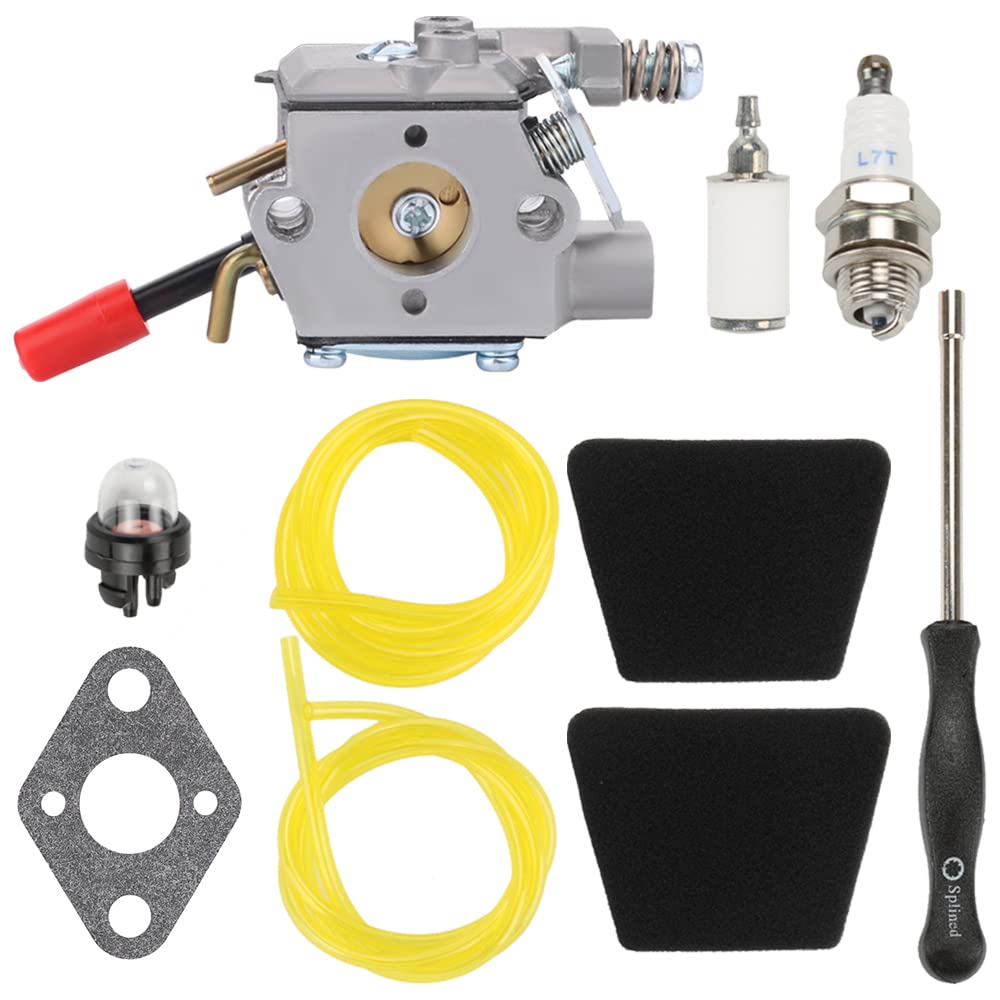 Haykill WT-628 Carburetor for Craftsman Poulan 32cc Gas Trimmer Pole Pruner Carb Replace 530071636 530071637 530071565 PPB100 PPB200 PPB300 PP445 PP035 PP331 WT-268-1