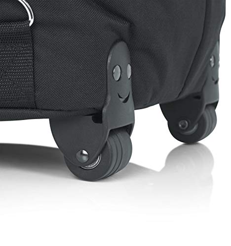 Gator Cases Protechtor Series Padded Conga Gig Bag with Adjustable Strap and Wheels; Fits most Standard Sized Conga's (GP-CONGA-W)