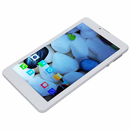 PUSOKEI Tablet 7 Inch for Android, 1920 x 1080 IPS 7in HD Screen Tablet, MT6592 8 Cores 2GB 32GB Storage, Expandable 128GB, Tablet PC Dual SIM Dual Standby Dual Camera WiFi Bluetooth Tablets(US Plug)