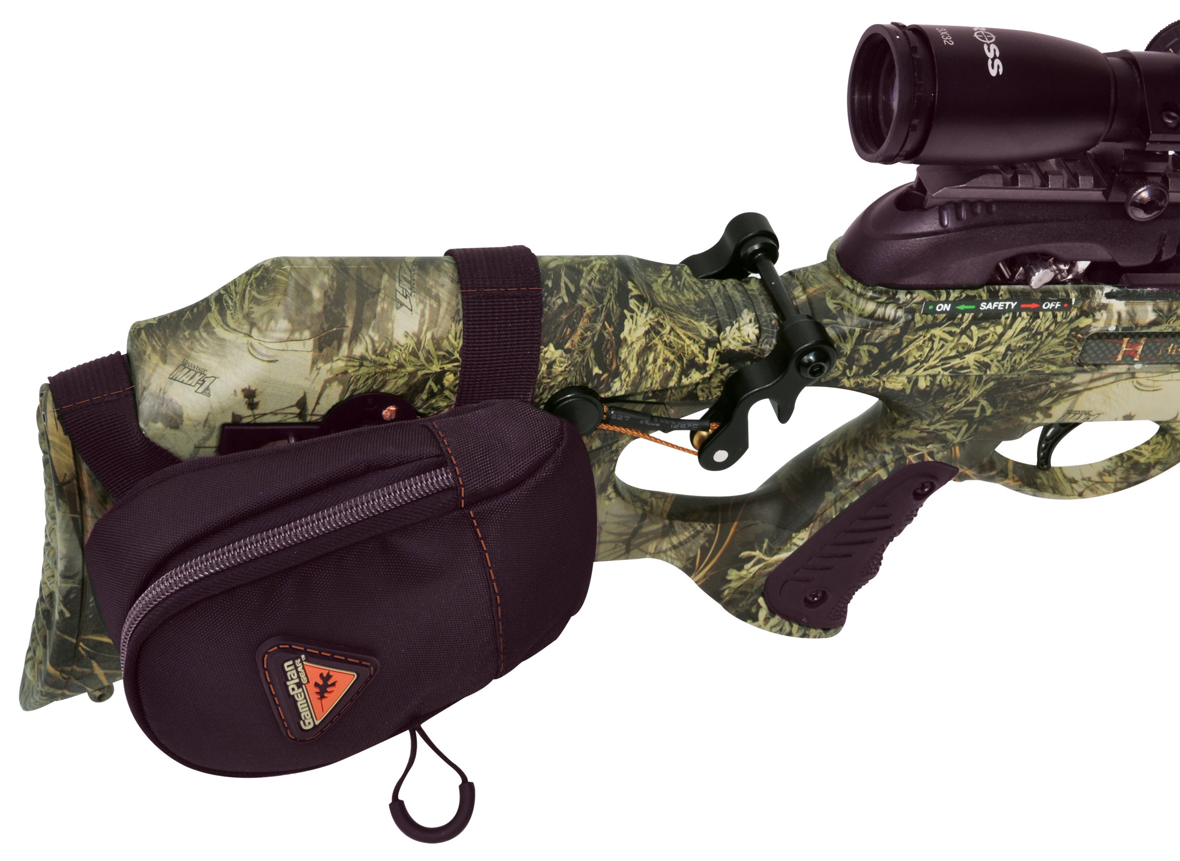 GamePlan Gear XBOLT Crossbow Stock Stash, Black