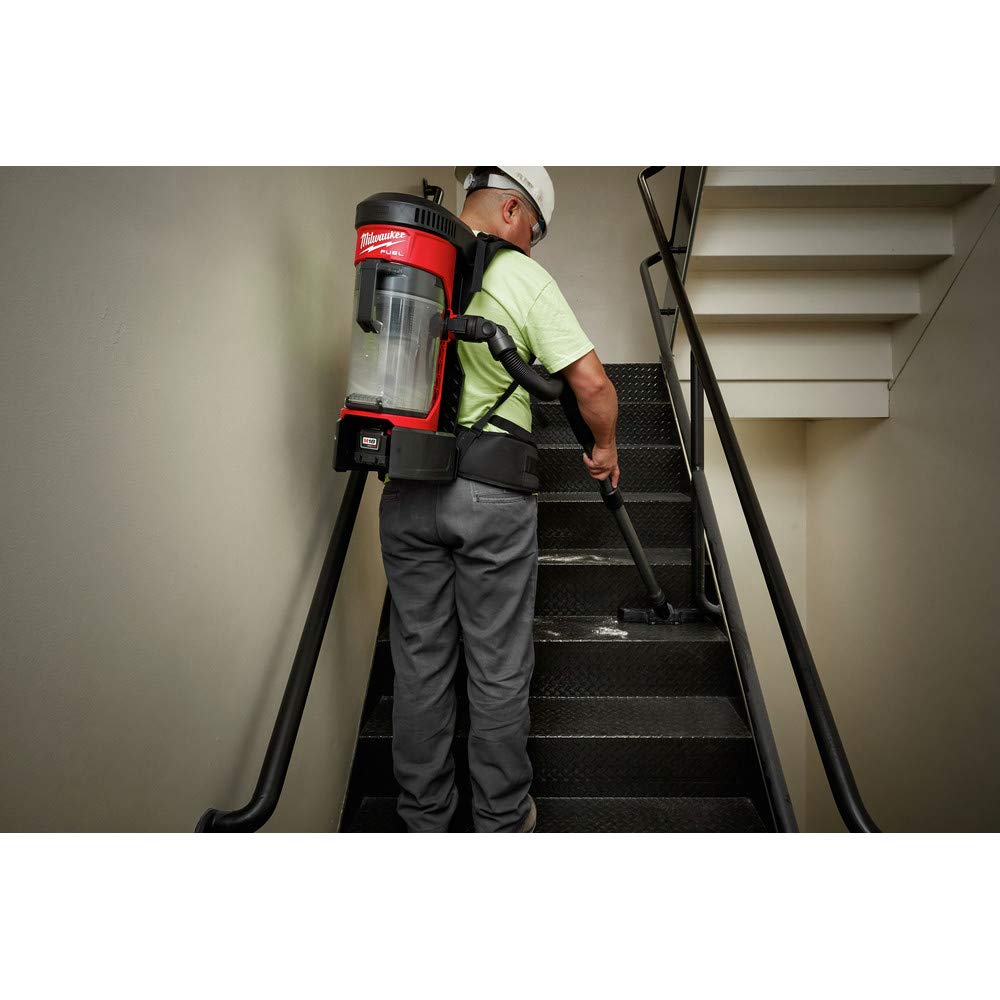 Milwaukee M18 Fuel 3-in-1 Lightweight Backpack, Red Black