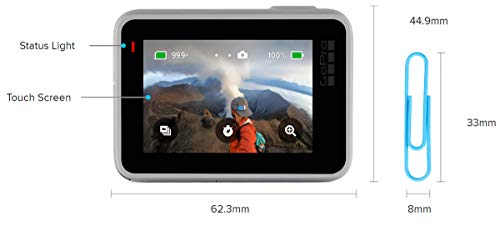 GoPro HERO7 White - E-Commerce Packaging - Waterproof Digital Action Camera with Touch Screen 4K HD Video 10MP Photos Live Streaming Stabilization (Renewed)