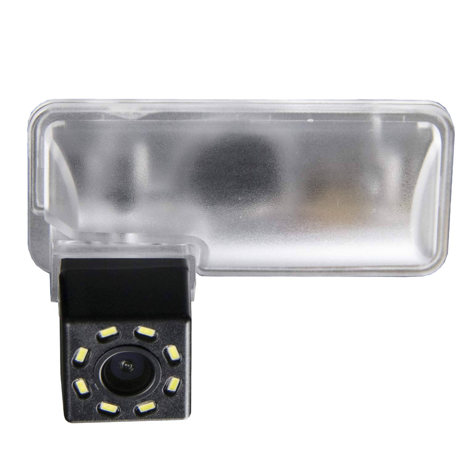 HD 720p Backup Camera Waterproof Rear-View License Plate Rear Reverse Parking Camera for Subaru Outback XV VX Crosstrek Impreza WRX STi Wagon Forester Legacy STi Sedan (Model A=Clip Style)