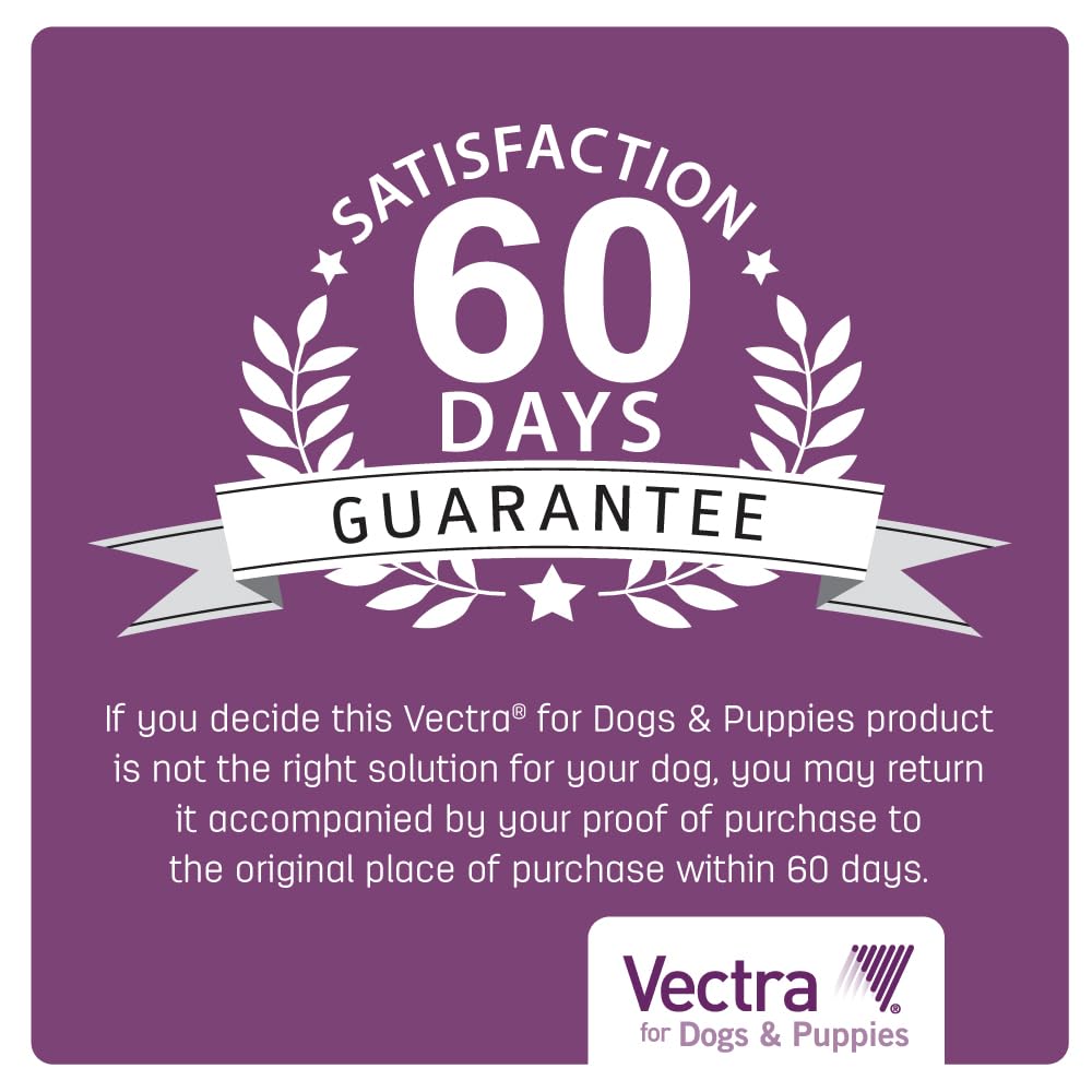 Vectra® for Dogs & Puppies Flea Treatment & Prevention for Medium Dogs (21-55 lbs.) 3-Month Supply
