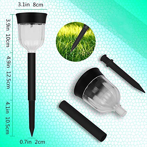 Home Garden Plug-in Lights, Solar Led Energy-Saving Lights, Colorful Flashing Lamp Beads, Intelligent Sensor Automatic Switch Lights, Suitable for All Kinds of Weather.