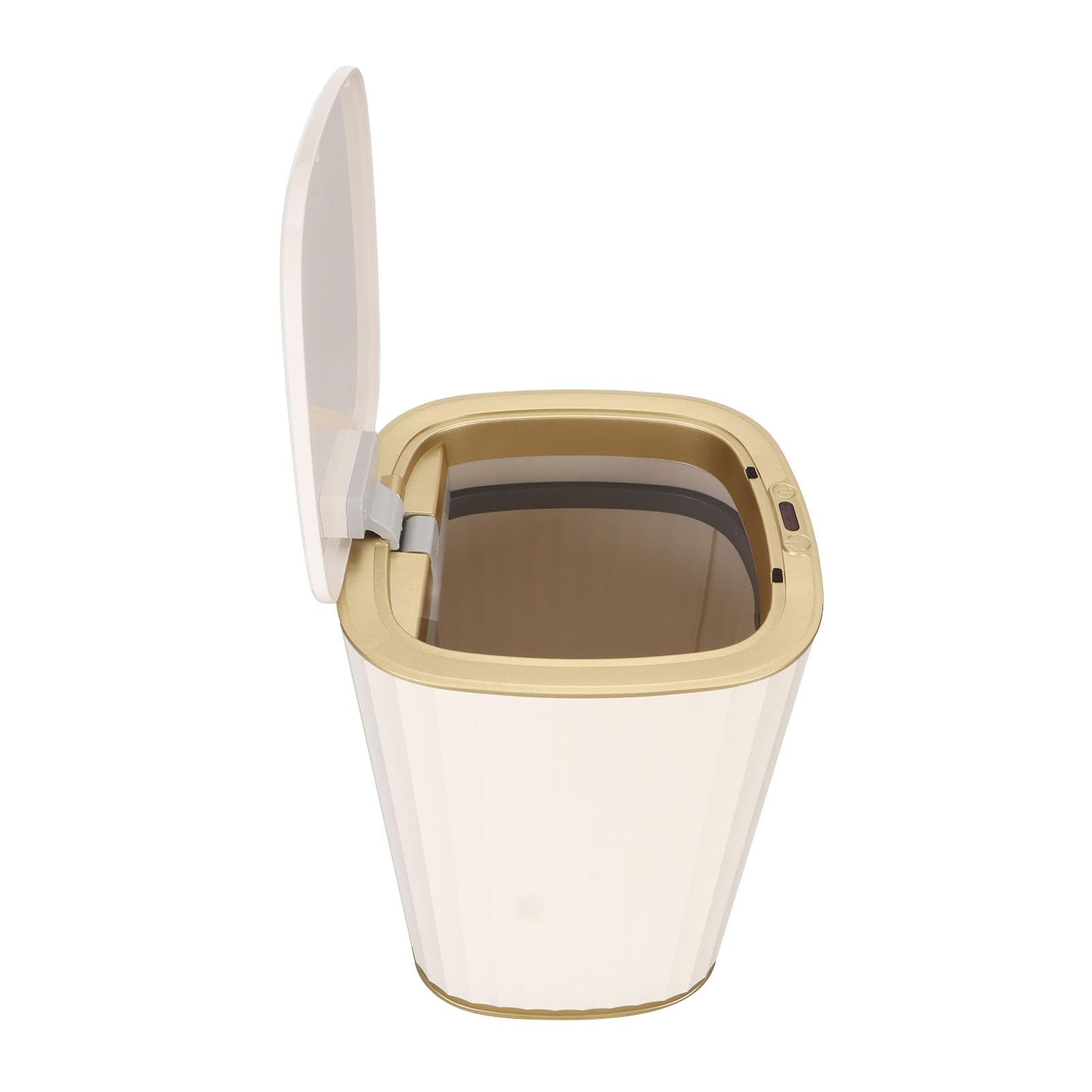Tyenaza Automatic Trash Can,15L Waterproof Touchless Automatic Motion Sensor Trash Can, Slim Smart Trash Can, Rechargeable with Lids for Home Bedroom Office