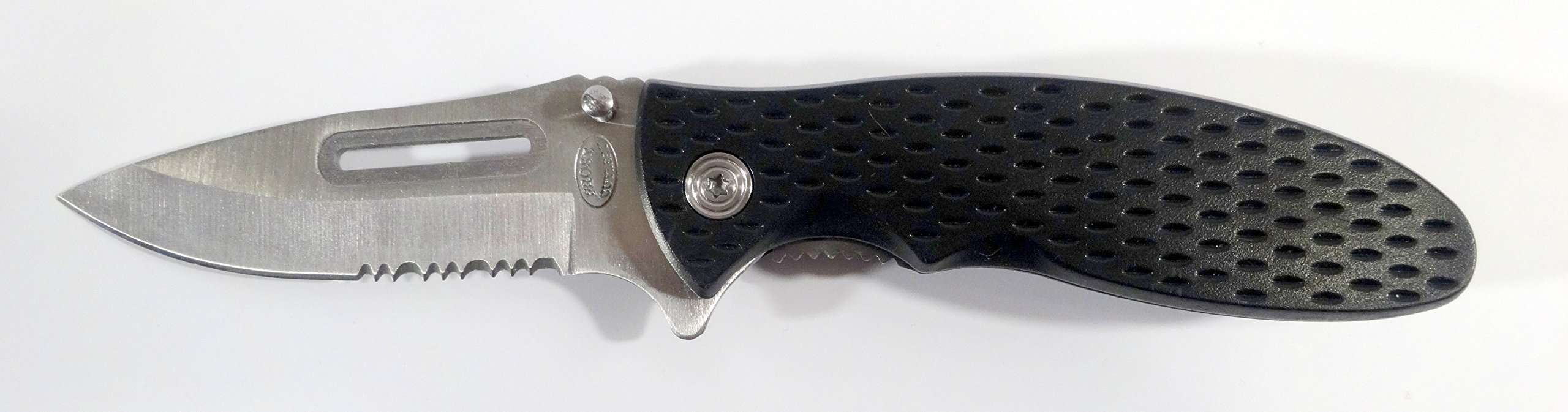Frost Cutlery 'Double Tap' Folding Lock-blade Pocketknife with a 3.375" long Stainless Steel Blade