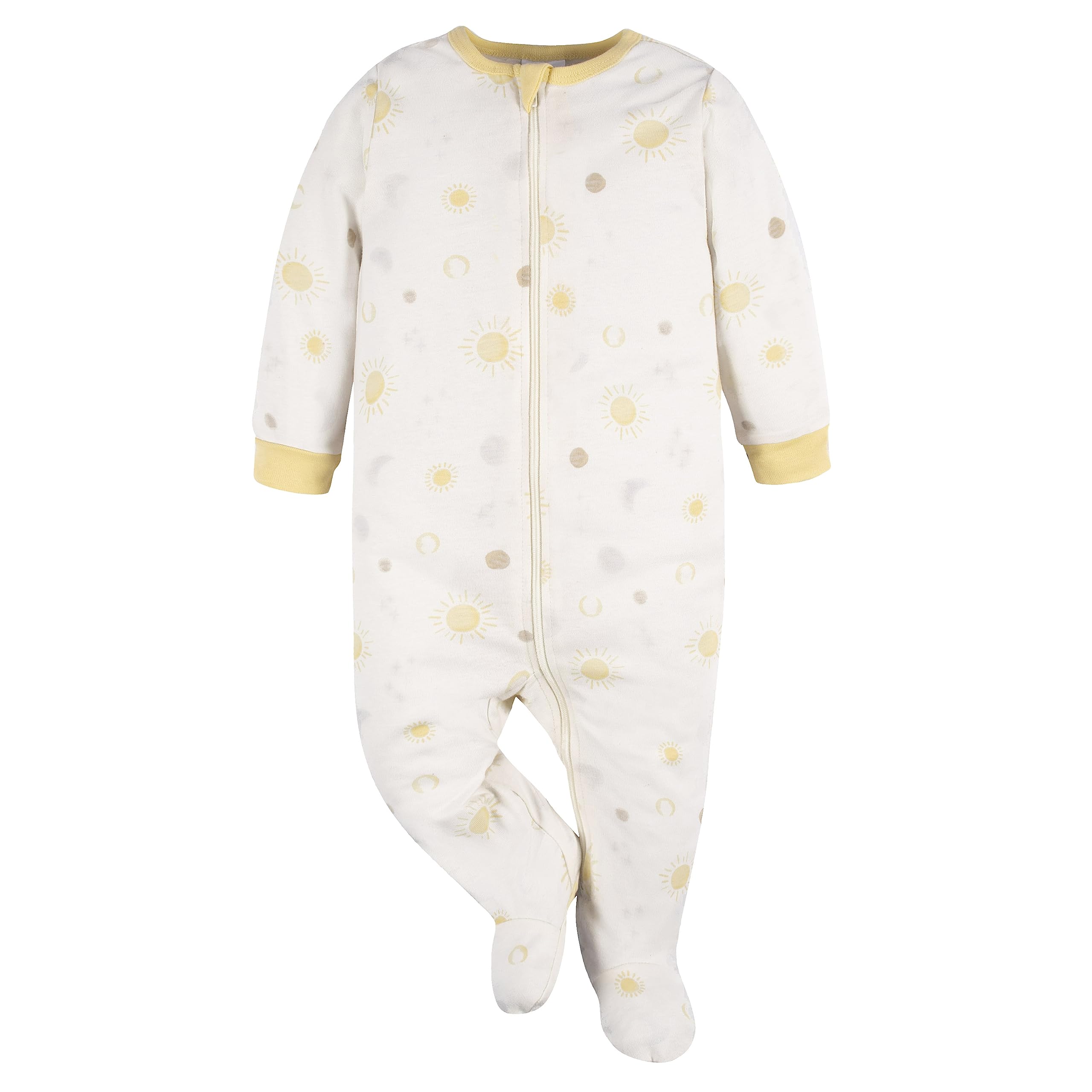 Gerber Baby Boys and Girls 12 Piece Layette Gift Set, Yellow Celestial, 0-3 Months