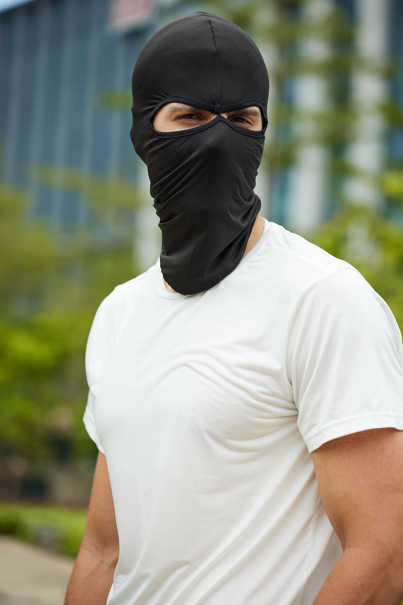 GANWAY Wind Cap Motorcycle Ski Masks Balaclavas Outdoor Sports Cycling Hat (Black)
