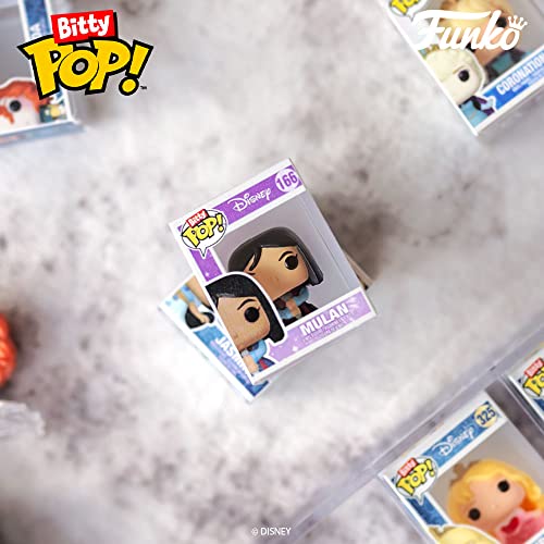 Funko Bitty Pop! Disney Princess Mini Collectible Toys 4-Pack - Peasant Belle, Pocahontas, Jasmine & Mystery Chase Figure (Styles May Vary)