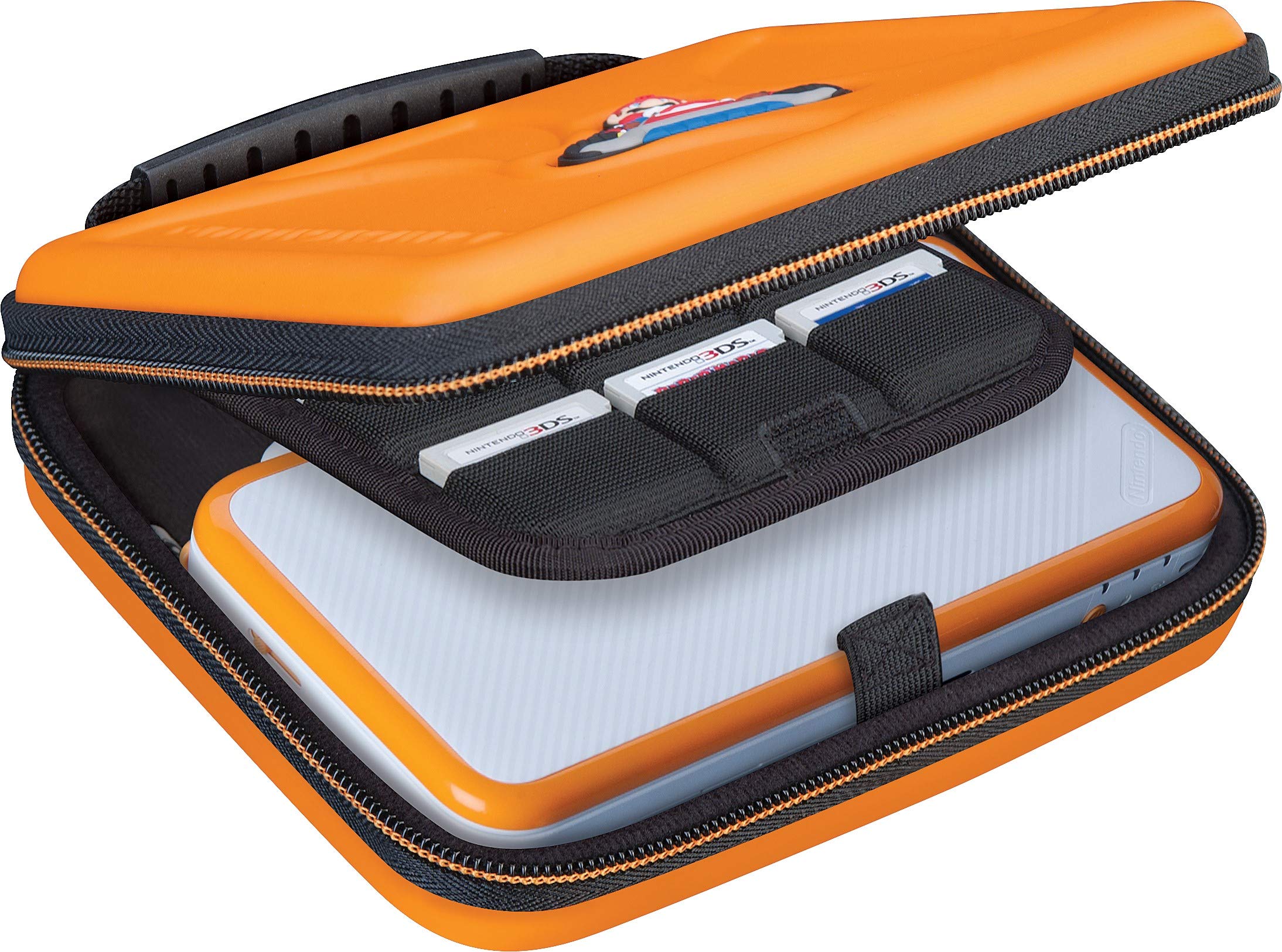 Game Traveler Nintendo 3DS or 2DS Case - Compatible with Nintendo 3DS, 3DS XL, 2DS, 2DS XL, New 3DS, 3DSi, 3DSi XL - Includes Game Card Pouch - Licensed by Nintendo