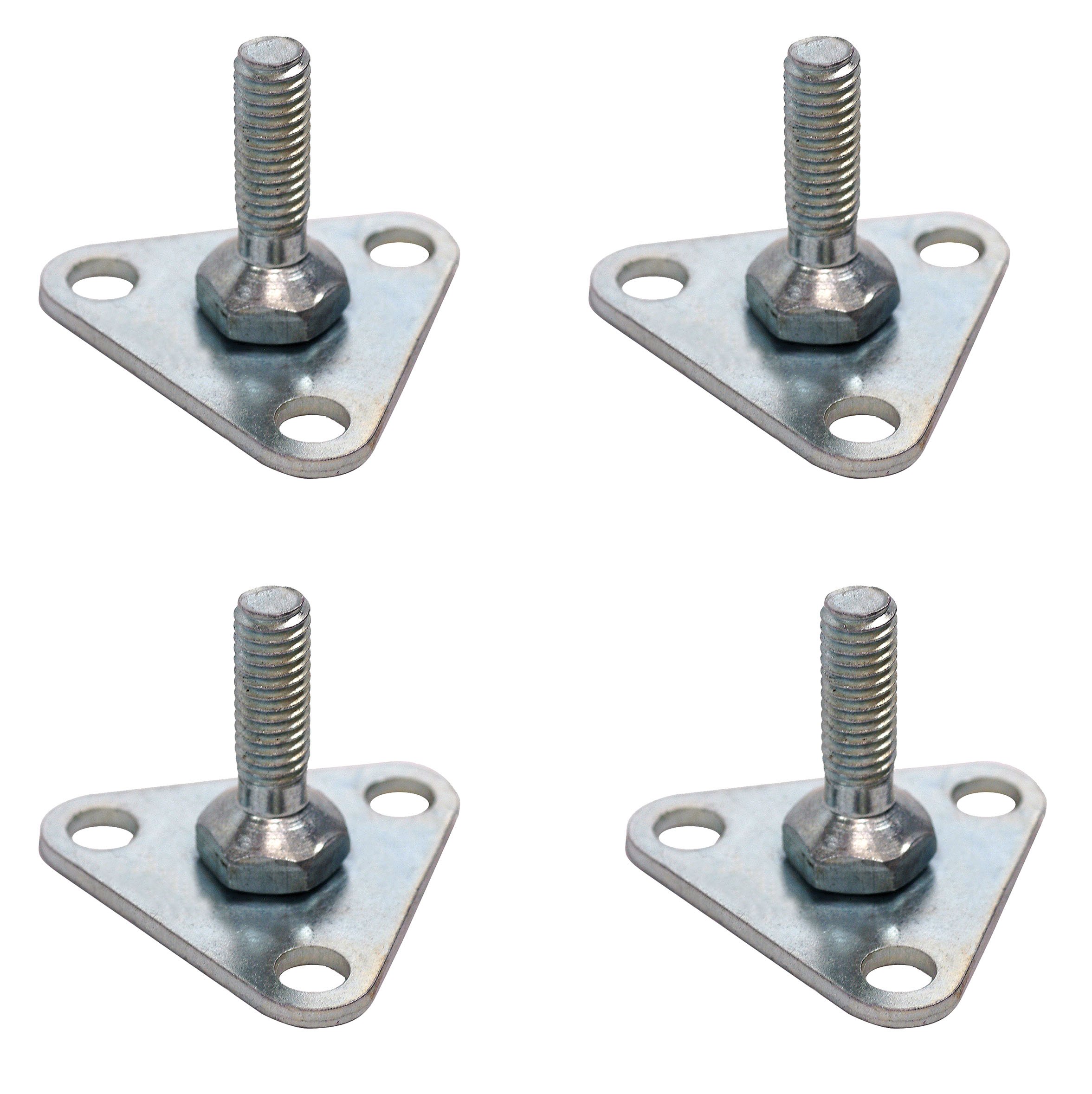 Quantum Storage Systems FP-4 Floor Plate for Wire Shelving Units (Pack of 4)