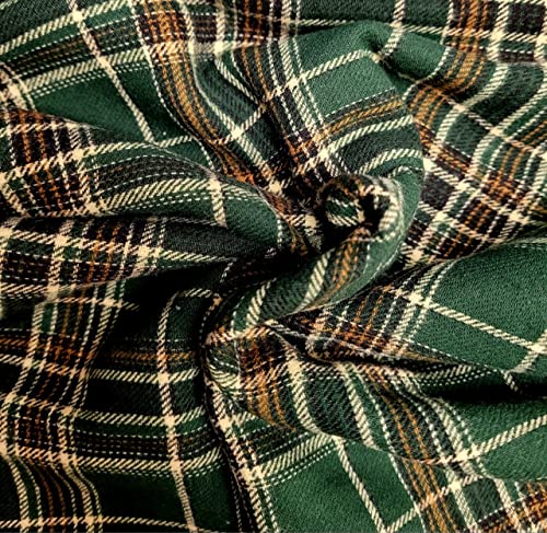 Newcastle Fabrics Yarn Dyed Flannel, Hunter