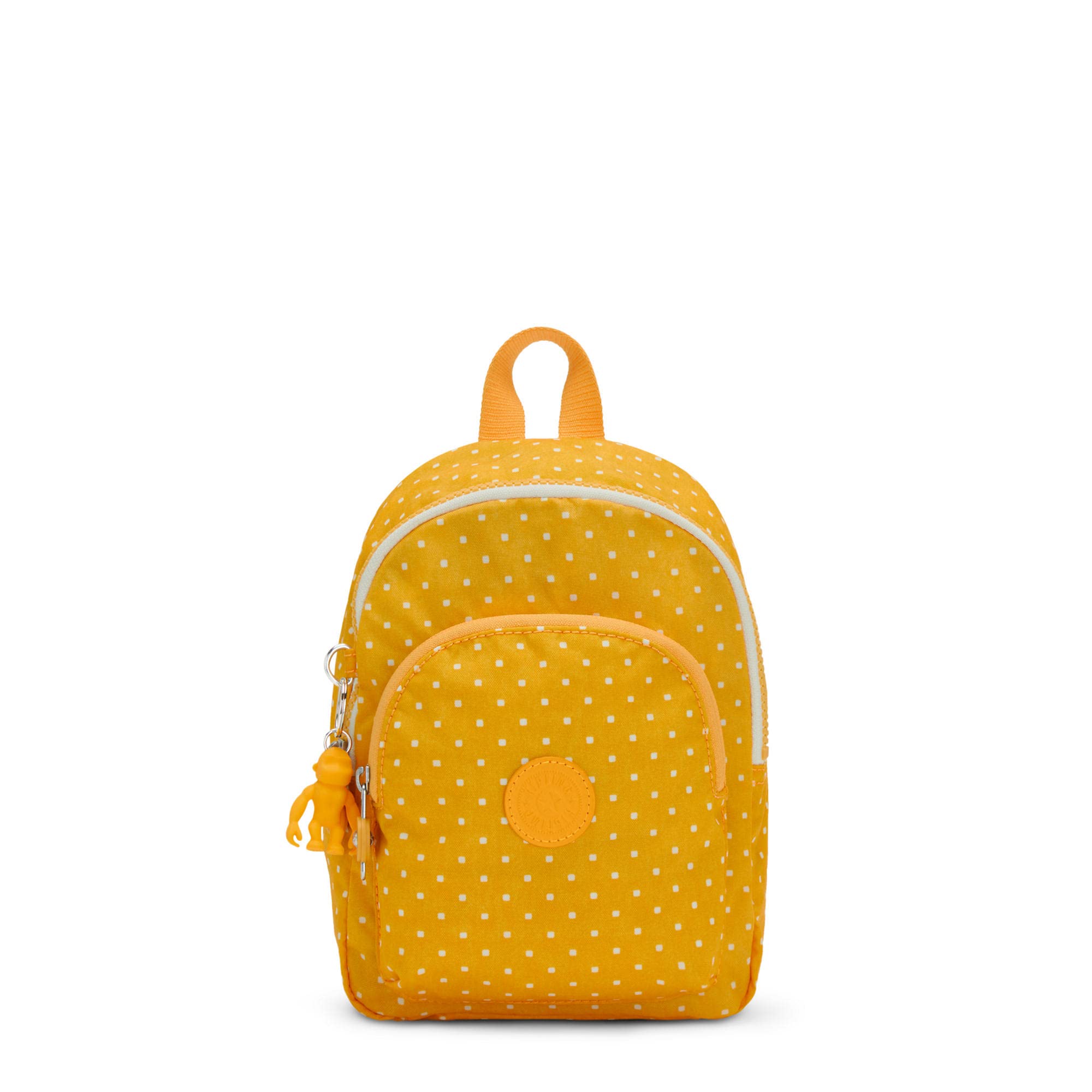 Kipling Curtis Compact Printed Convertible Backpack Soft Dot Yellow