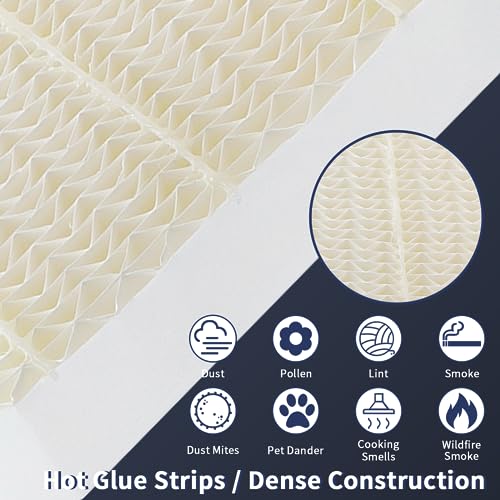 Funmit 1043 Super Humidifier Wick Filter (2 Pack) Replacement for Essick Air AIRCARE EP9500, EP9700, EP9800, EP9R500, EP9R800, 821000, 826000, 826800, 831000 Bemis Space Saver 800 8000 Humidifiers