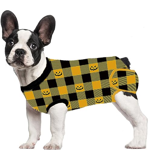 ZIMAOSHAN Surgery Recovery Suit for Dogs - Recovery Suit for Female Male Dog, Onesie for Small Medium Dogs,Substitute E-Collar & Cone